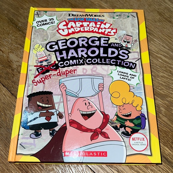 Dreamworks | Other | New Captain Underpants George And Harolds Comix ...